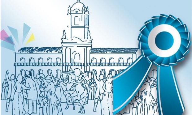 Exposición sobre el 25 de Mayo.